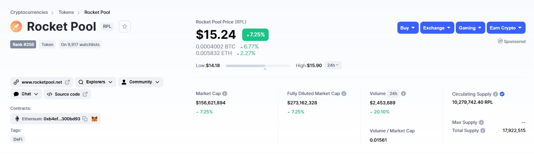 How to Buy Rocket Pool Full August 2025 Guide | Buy RPL Tokens Now!