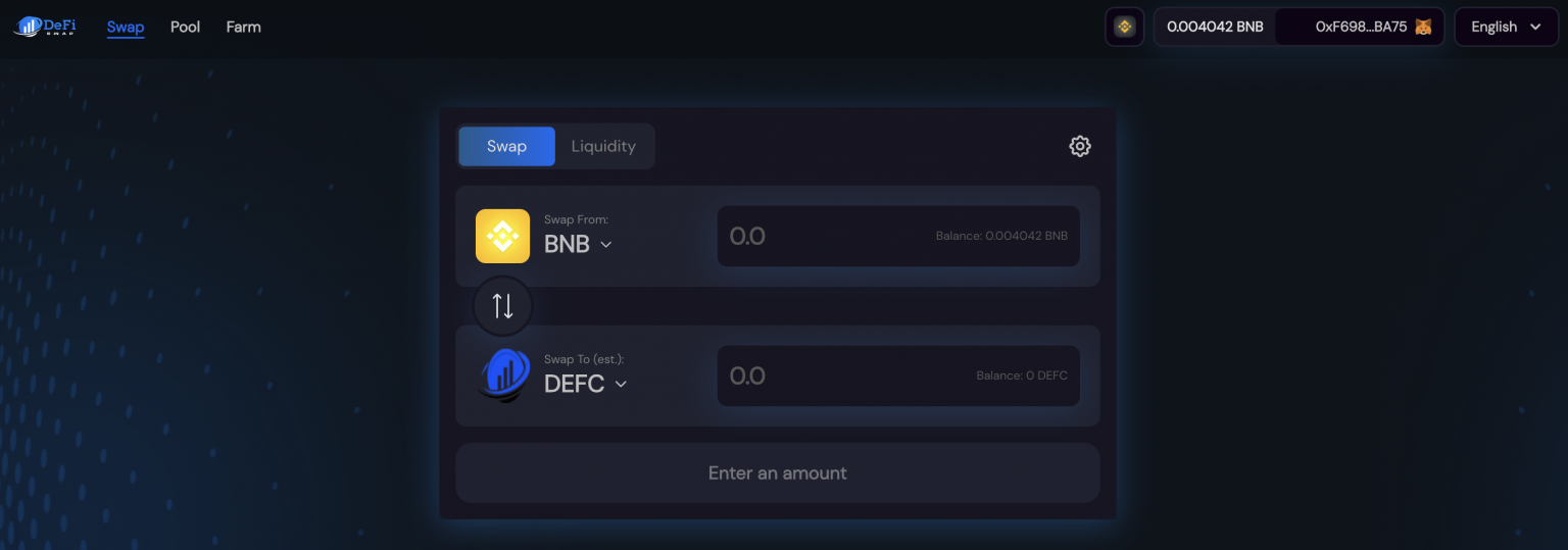 How to Stake DeFi Coin on DeFi Swap in June 2022
