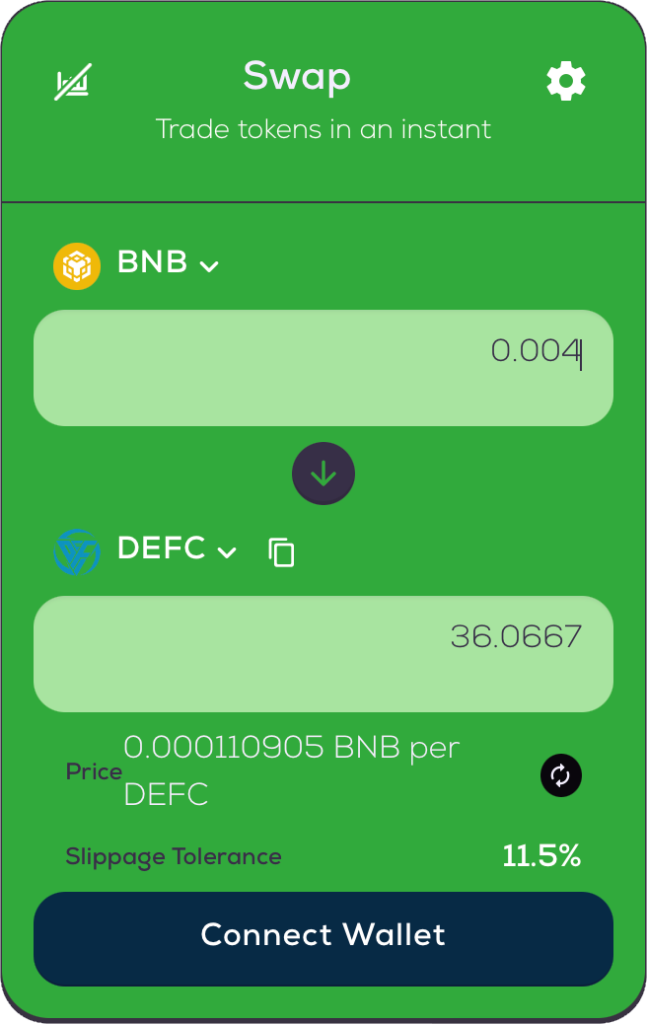 DeFi Swap Guide - How to Use DeFi Swap With MetaMask - Deficoins.io
